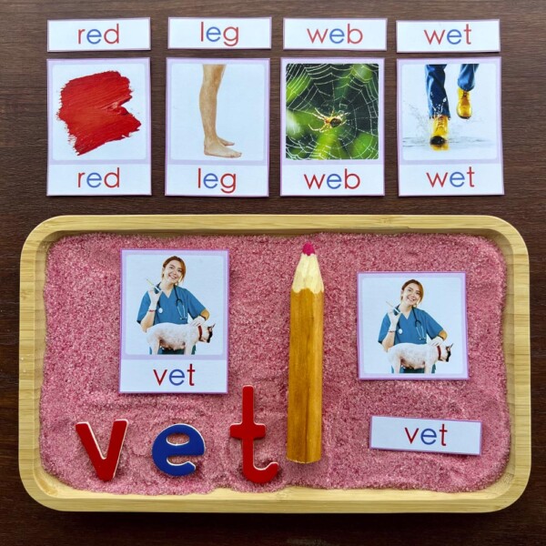 Pink Montessori Series | Montessori Language Printables