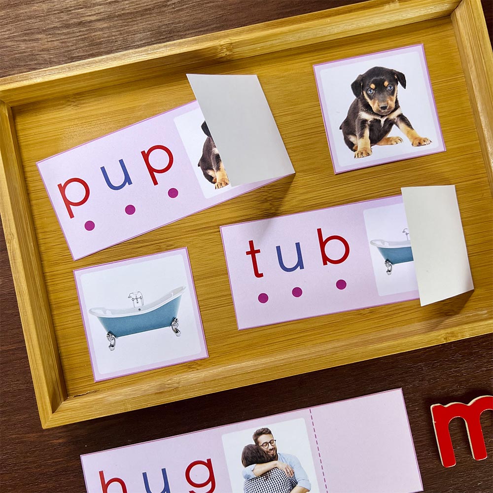 Pink Montessori Series | Montessori Language Printables