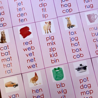 Pink Montessori Series | Montessori Language Printables