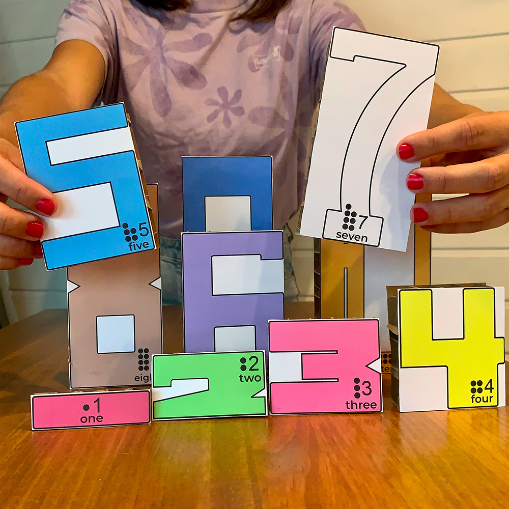 Number Blocks | DIY Numbers for Counting