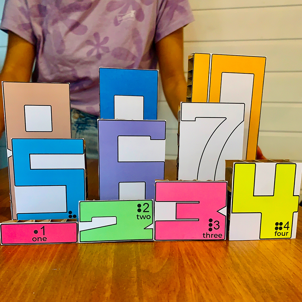 Number Blocks | DIY Numbers for Counting