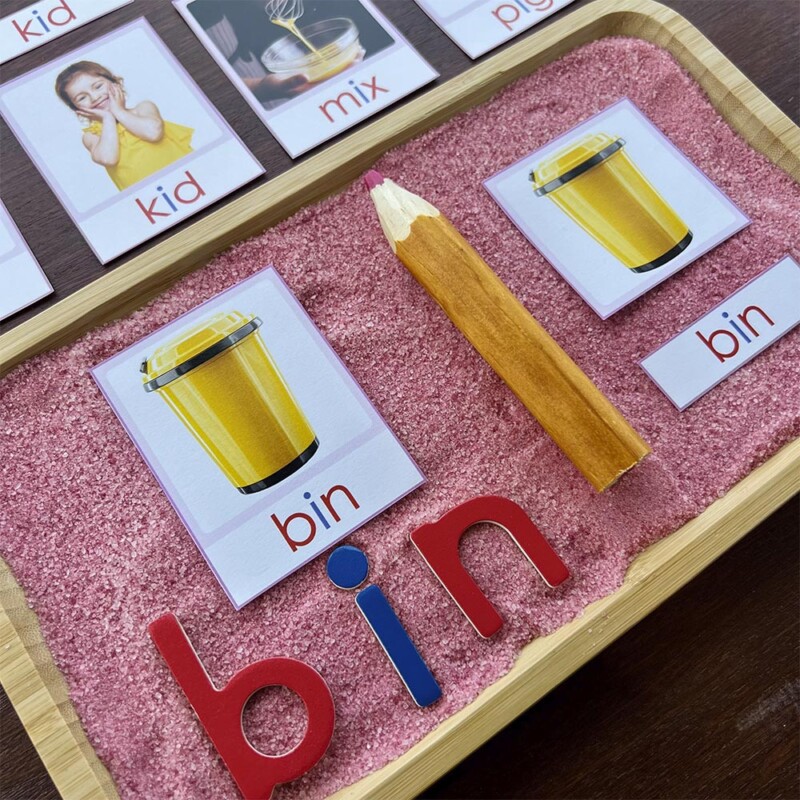 Pink Montessori Series | Montessori Language Printables