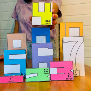 Number Blocks | DIY Numbers for Counting