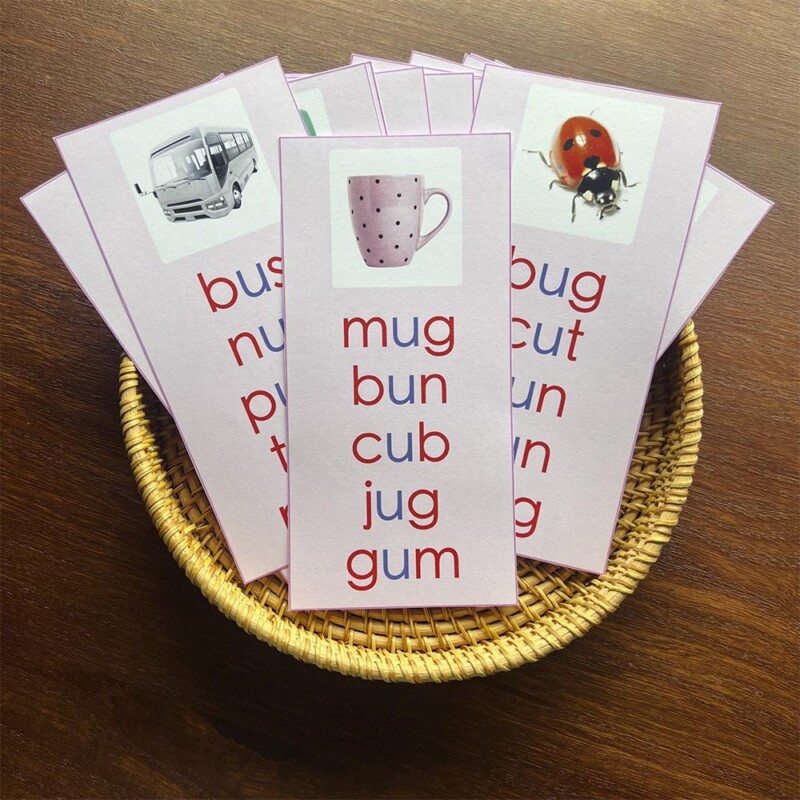 Pink Montessori Series | Montessori Language Printables