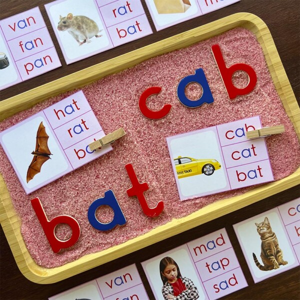 Pink Montessori Series | Montessori Language Printables